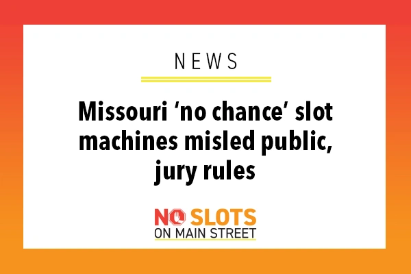 Missouri - No Slots on Main Street